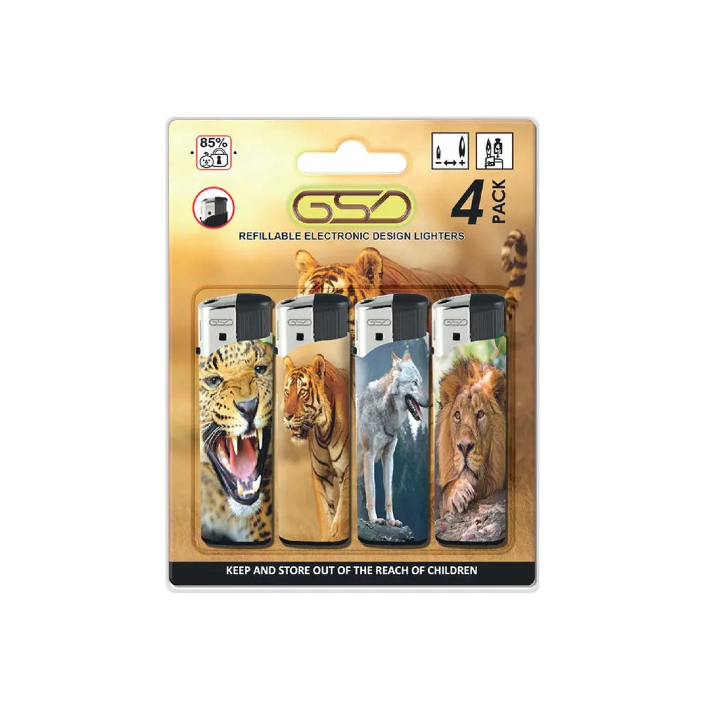 GSD - Lighter Pack Electronic Animals - PJW Vapes | Glasgow Vape Wholesaler